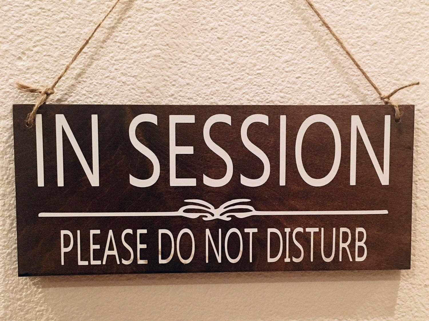 In Session Please Do Not Disturb Rustic Wood Sign - Etsy