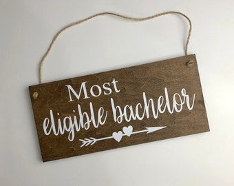 Wood Bachelor Sign - Etsy