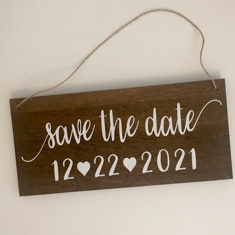 Save the Date Banner - Etsy