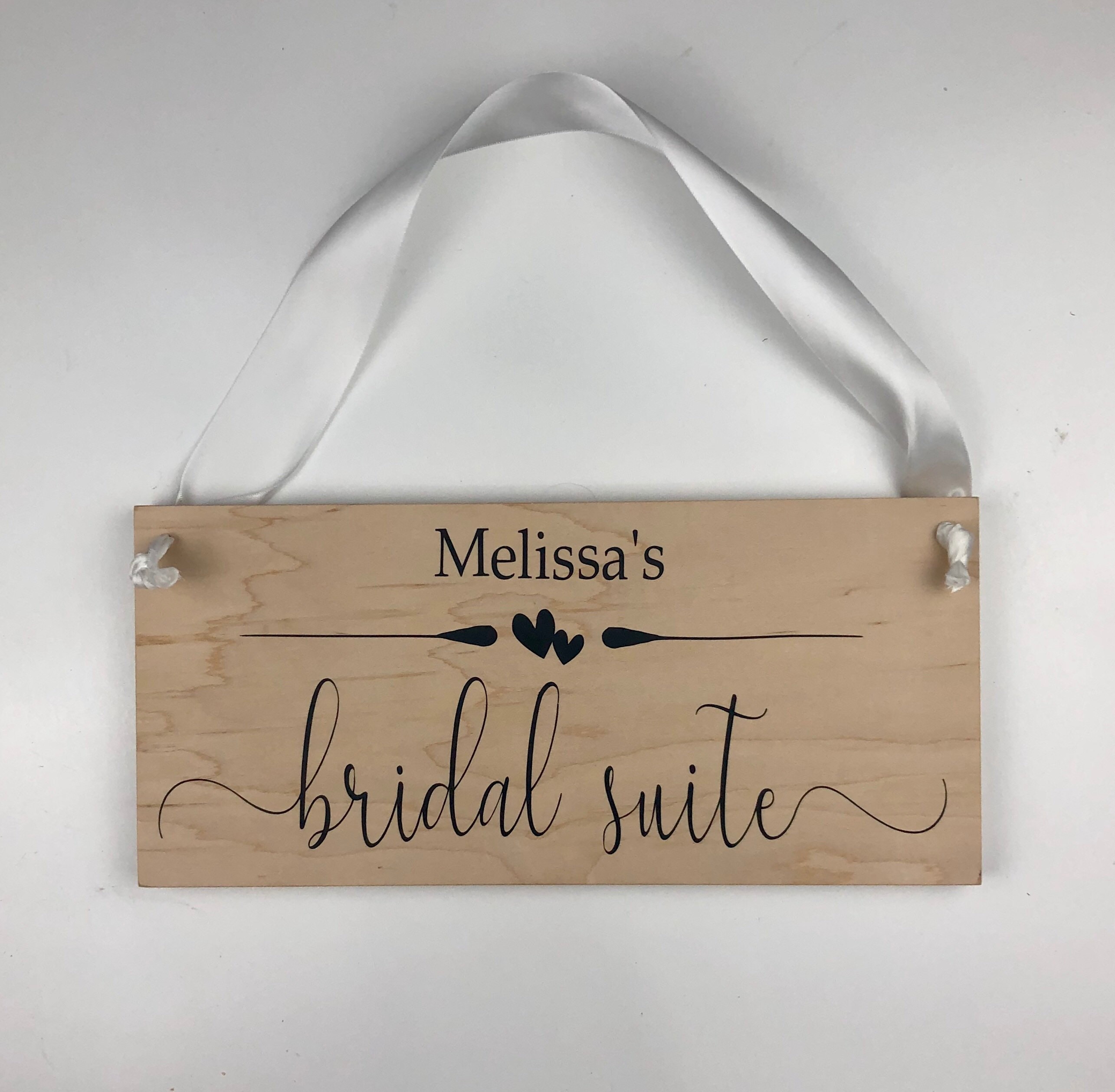 Bridal Suite Sign Personalized Door Sign For Brides Suite | Etsy
