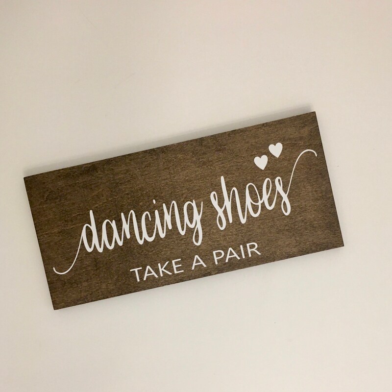 Wood Dance Sign - Etsy