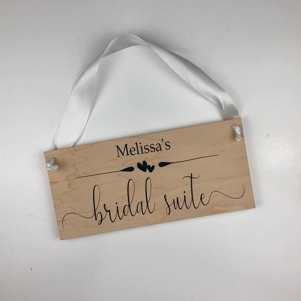 Bridal Suite Sign - Etsy