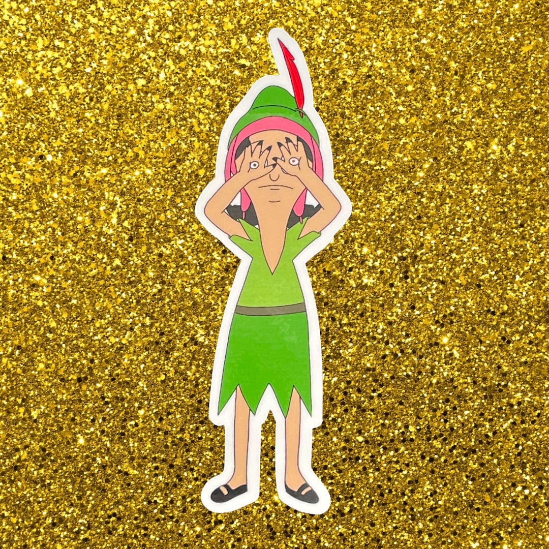 Peter Pan’s Labyrinth Vinyl Sticker | Bob's Burgers Halloween Fan Art ...