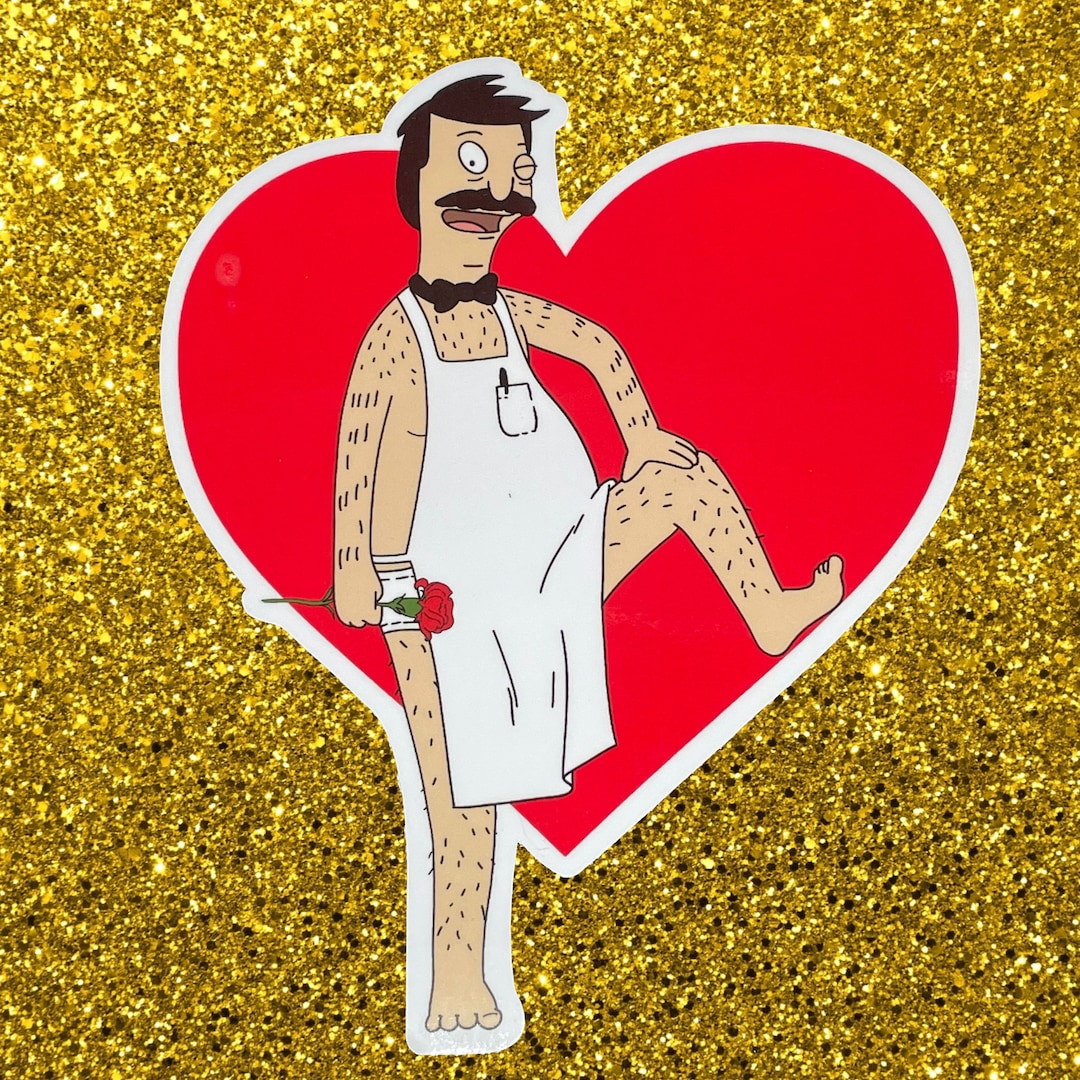 Sexy Bob Vinyl Sticker Bobs Burgers Valentines Day Special Etsy