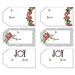 Printable Christmas "joy to the World" Gift Tag Jpg File | DIY Gift ...