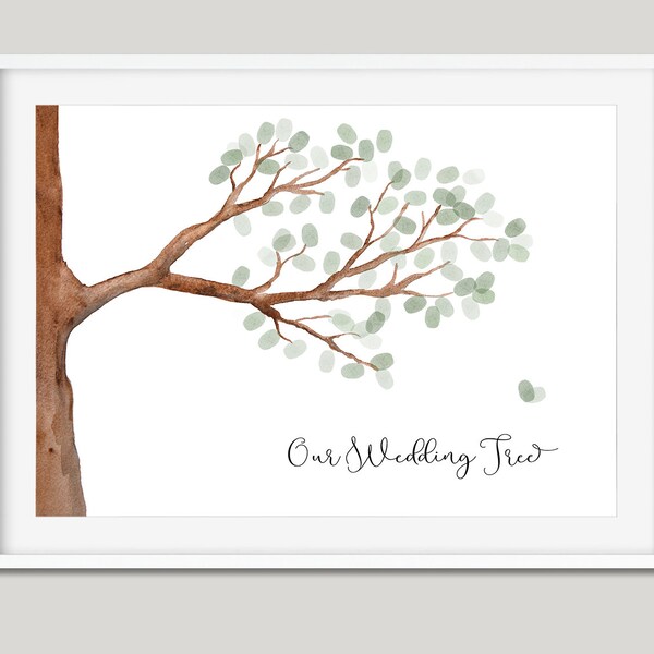 Finger Print Tree - Etsy