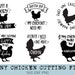 Funny Chicken Quotes - SVG or Sublimation Art Cutting File INSTANT ...