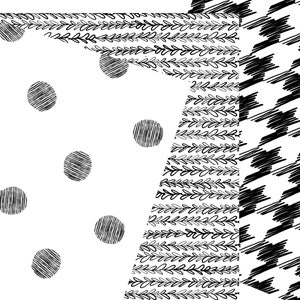Black and White Digital Papers - Seamless, Repeatable and Tileable ...