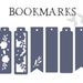 SVG 8 Book Mark Cutting Files File INSTANT DOWNLOAD - Etsy