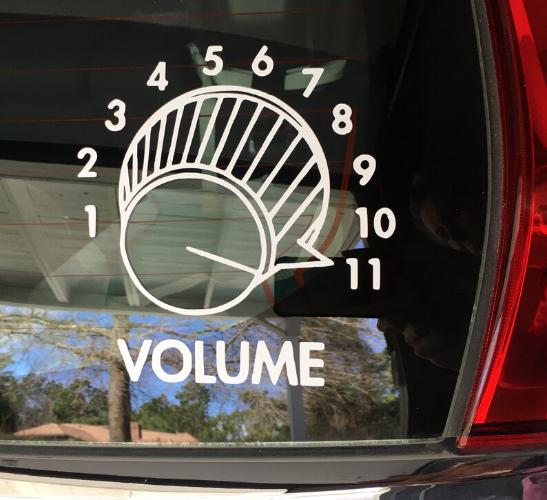 Spinal Tap Inspired Decal This One Goes to 11 - Etsy