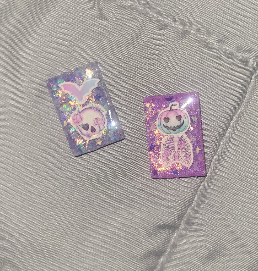 Holographic Pastel Spooky X-ray Markers - Etsy