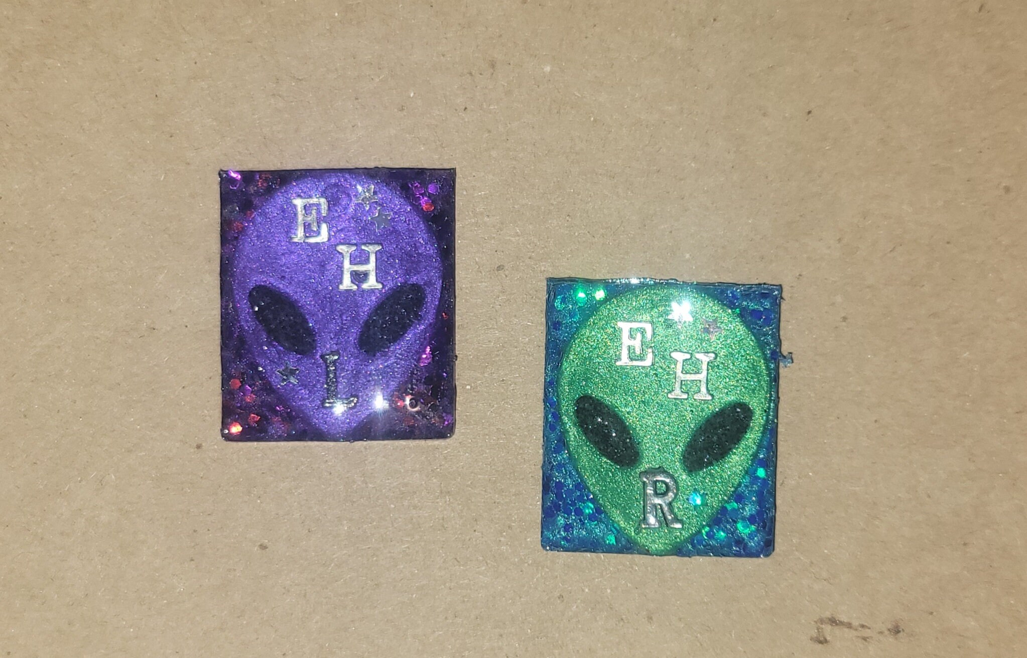 Rectangle Alien Head X-ray Markers - Etsy