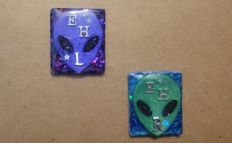 Rectangle Alien Head X-ray Markers - Etsy