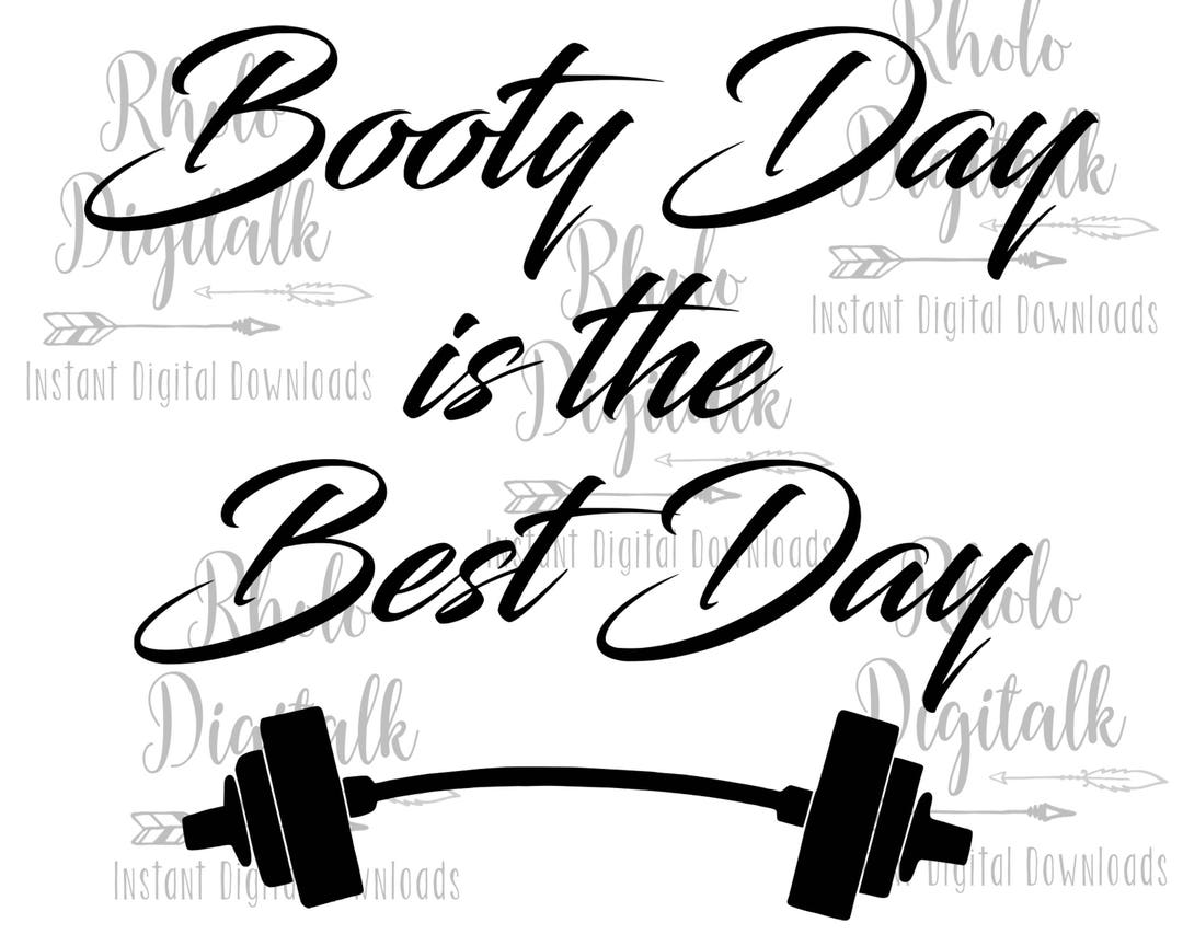 Booty Day is the Best Day Svg-instant Digital Download - Etsy