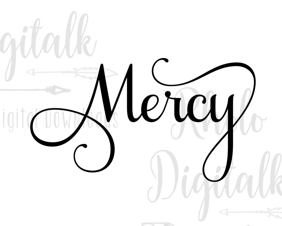Mercy-digital Download - Etsy