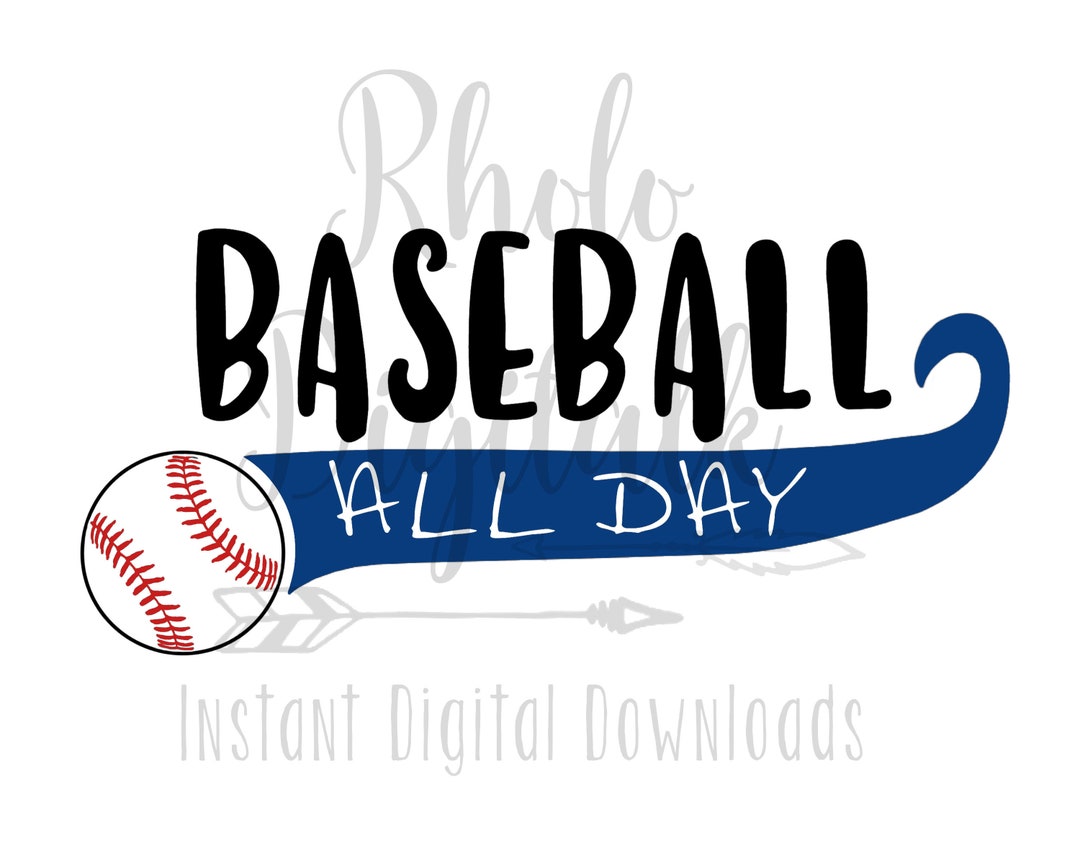 Baseball Game Day Svg-instant Digital Download - Etsy