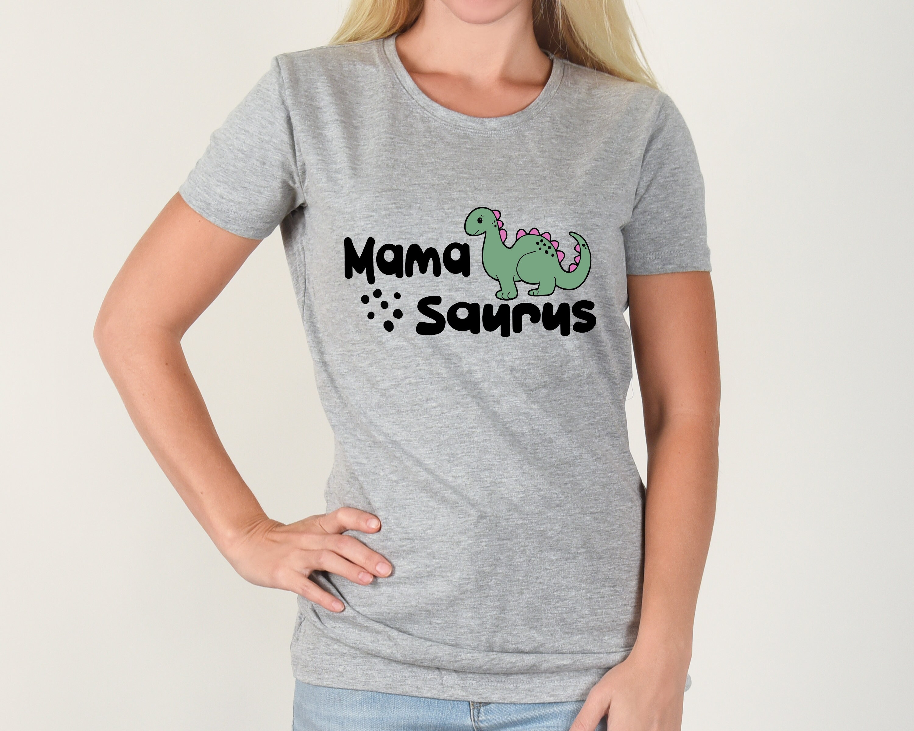 Mama Saurus & Baby Saurus Bundle Svg - Etsy
