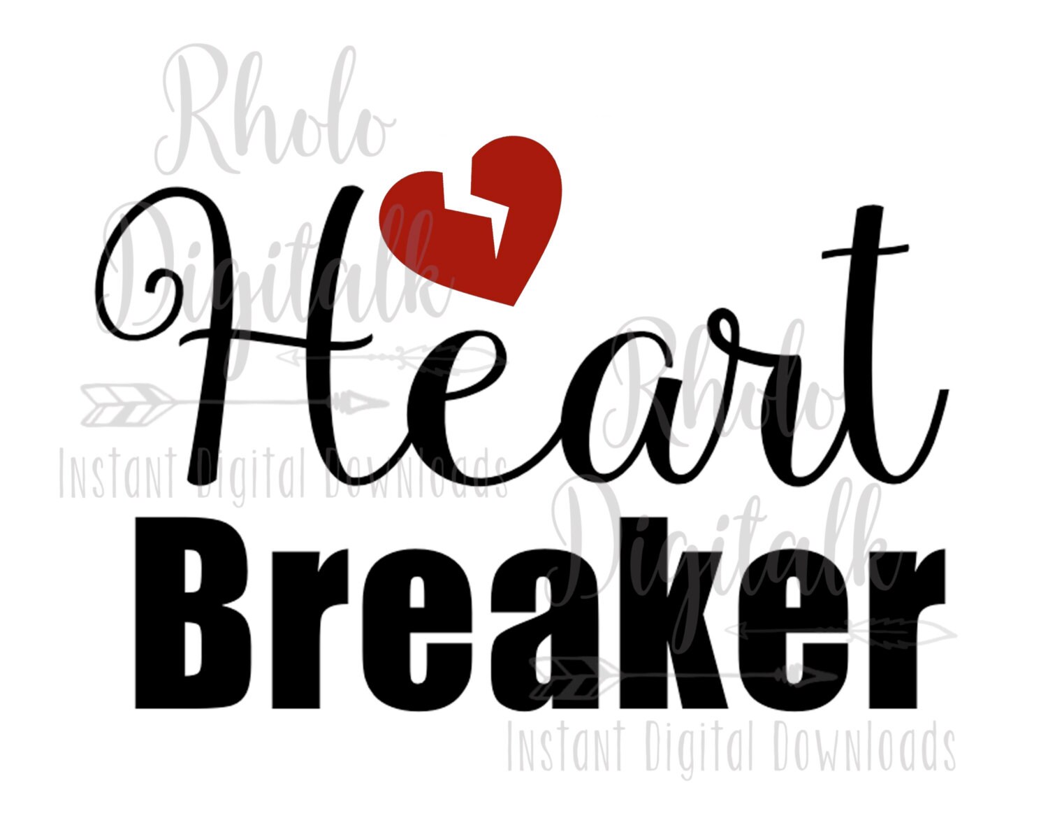 Heart Breaker-instant Digital Download - Etsy