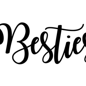 Besties- Arrow-digital Instant Download - Etsy