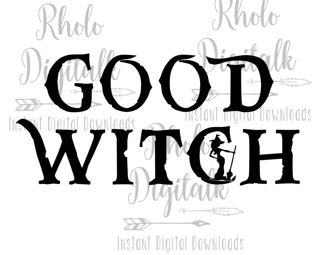Good Witch Svg-instant Digital Download - Etsy