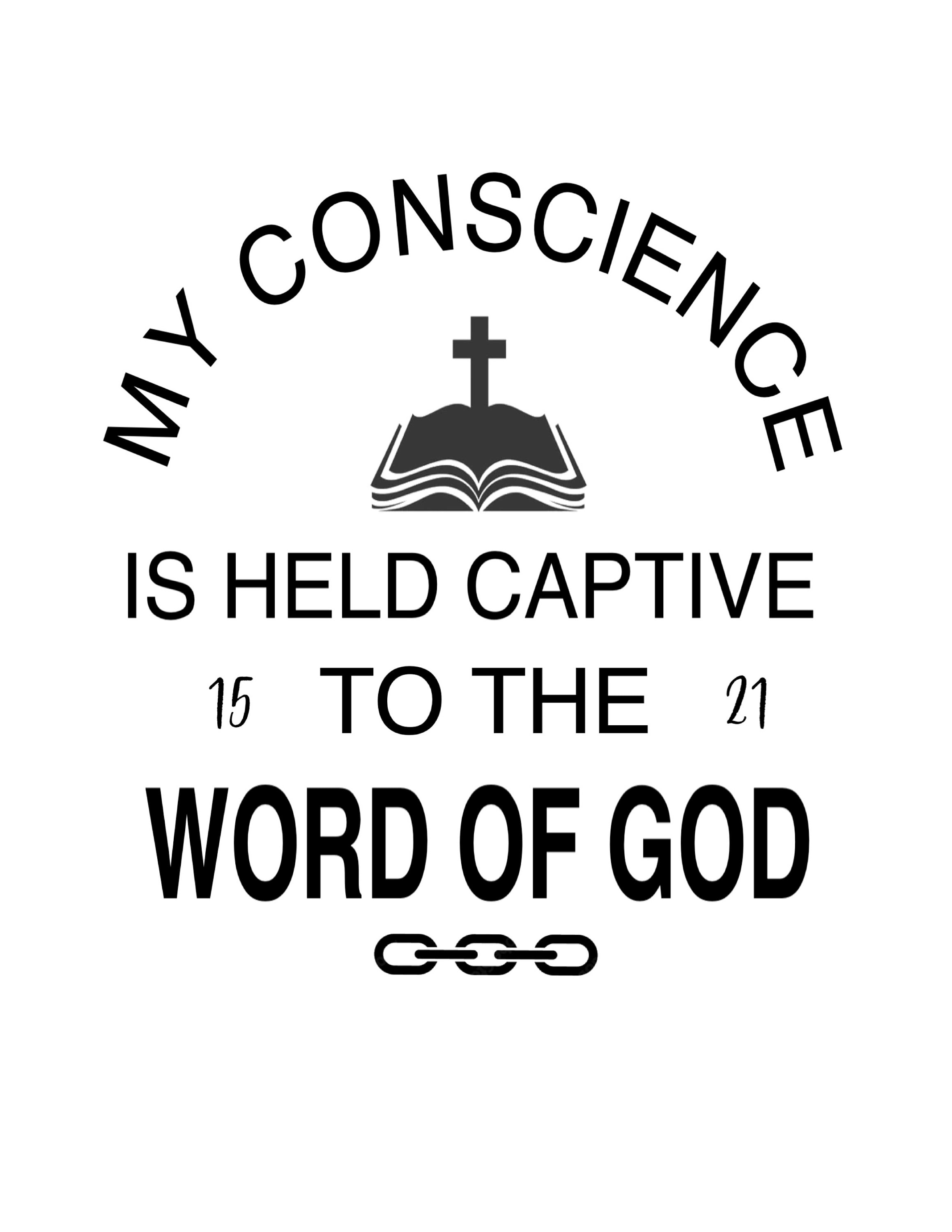 My Conscience is Held Captive Svg-instant Digital Download - Etsy