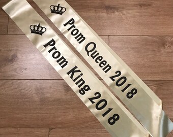 Prom King Sash | Etsy