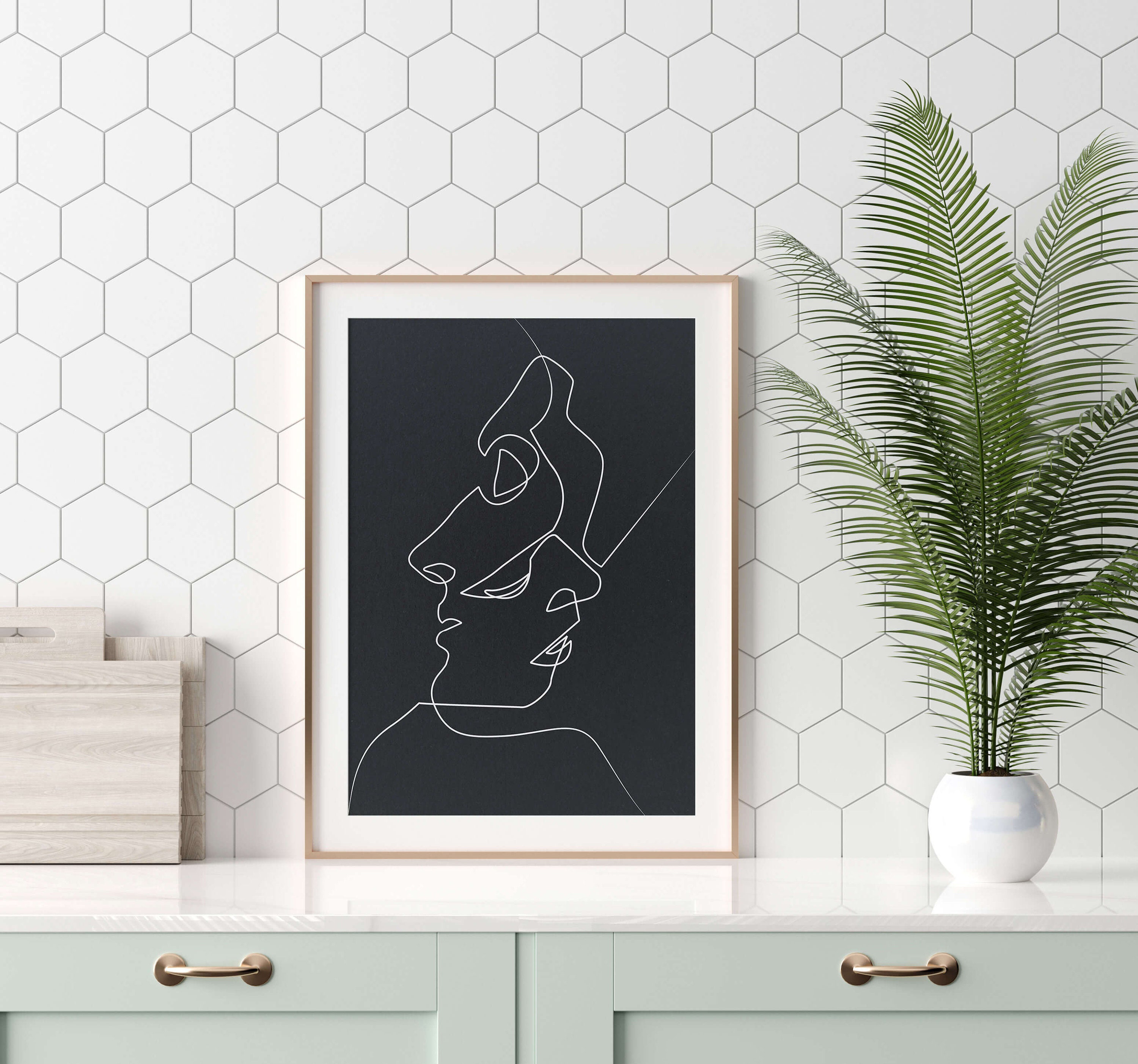 Close Noir black by Quibe Art Print - Etsy