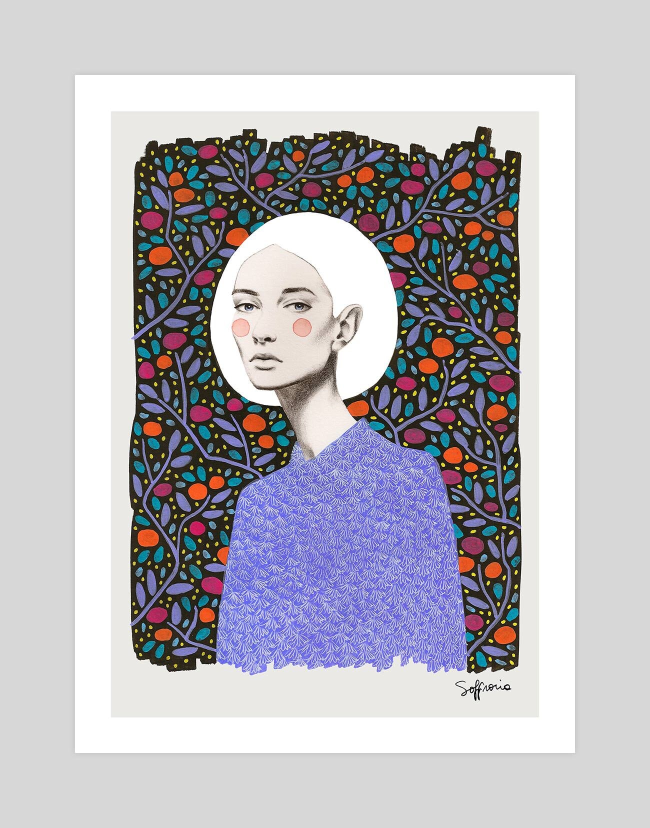 Lisa by Sofia Bonati Art Print - Etsy