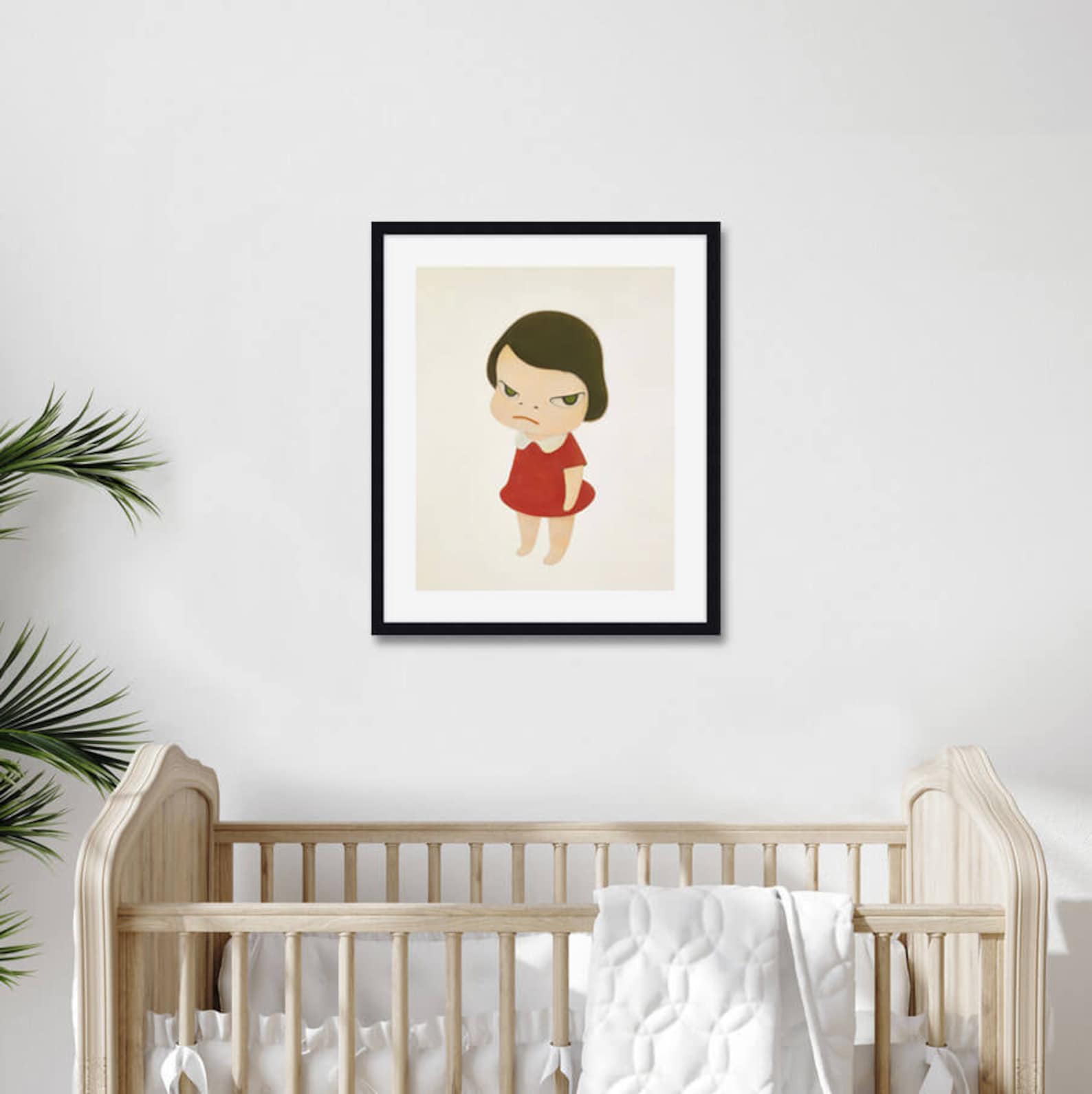 Knife Behind Back by Yoshitomo Nara Art Print | Etsy