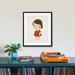 Knife Behind Back by Yoshitomo Nara Art Print - Etsy
