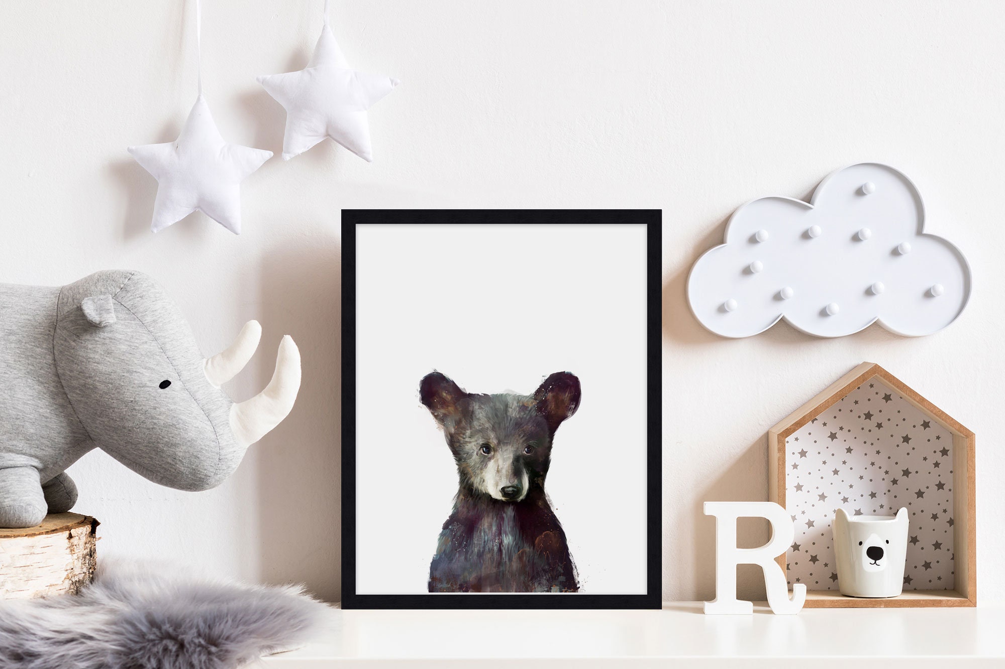 Little Bear by Amy Hamilton Art Print - Etsy