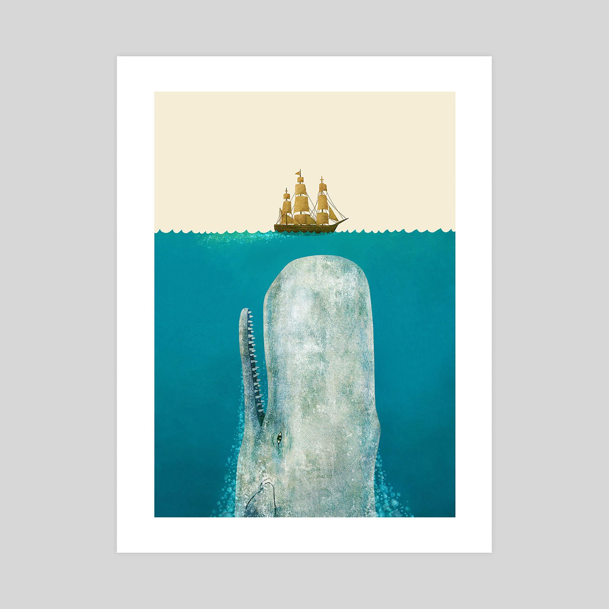 The Whale by Terry Fan Art Print - Etsy