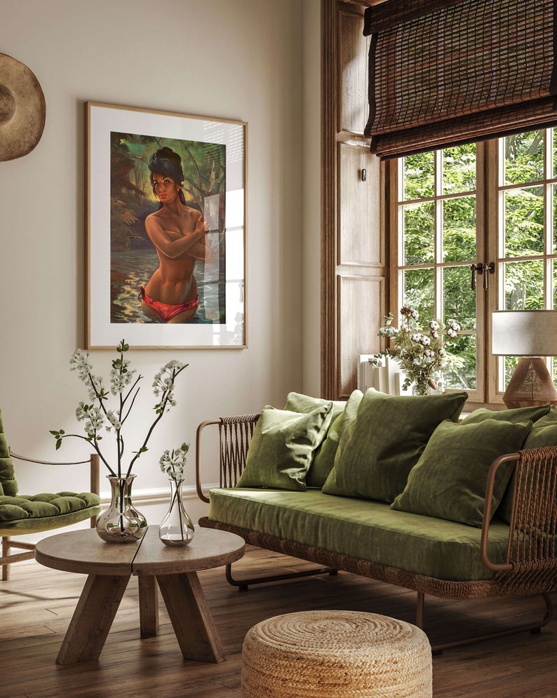 The Nymph by J.H. Lynch Art Print - Etsy Australia