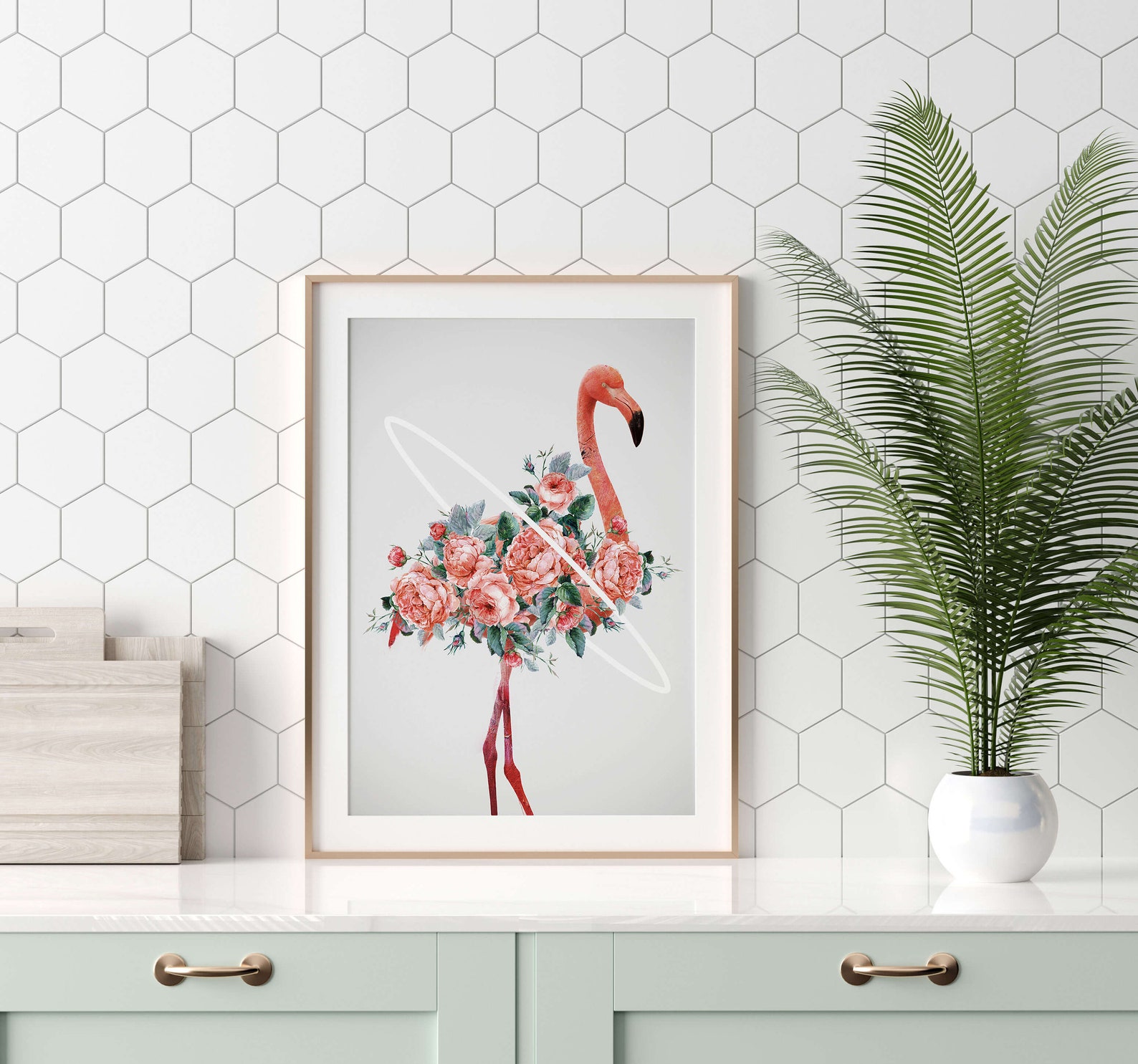 Flamingo by Daniel Taylor Art Print - Etsy