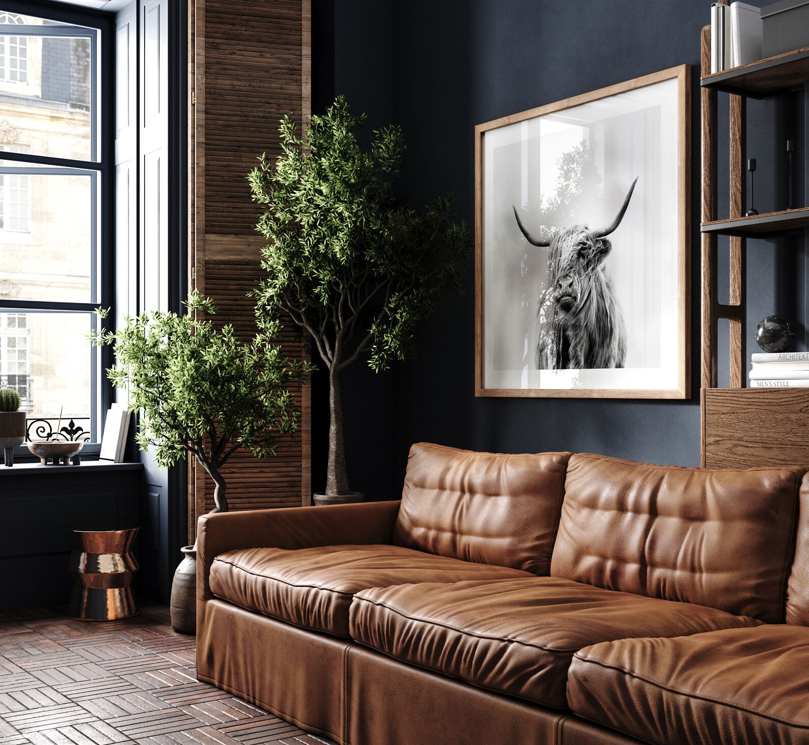 Portrait of a Highland Cow by Dorit Fuhg Art Print - Etsy