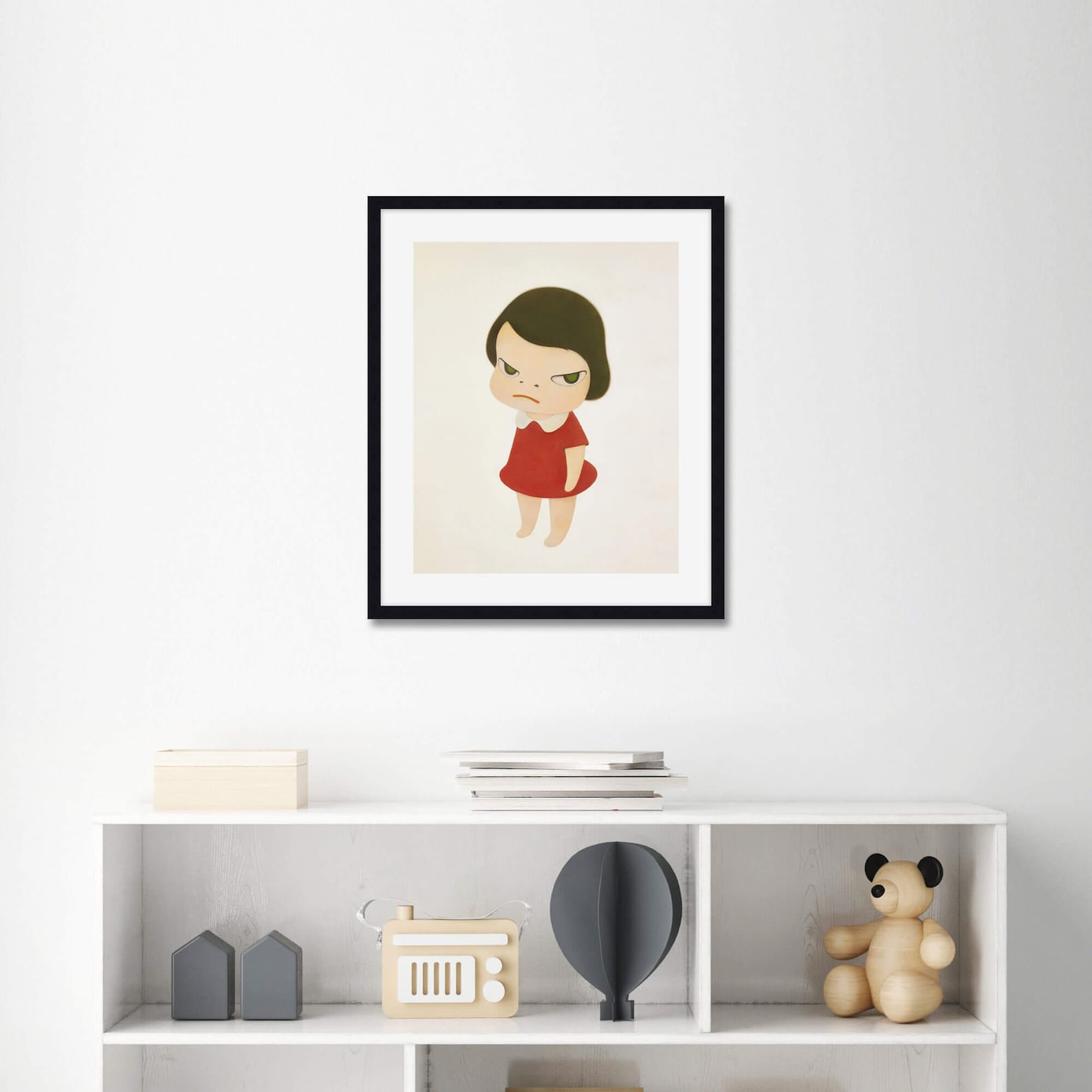 Knife Behind Back by Yoshitomo Nara Art Print - Etsy