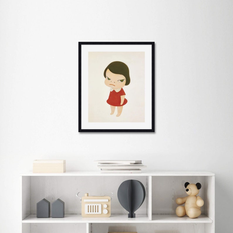 Knife Behind Back by Yoshitomo Nara Art Print - Etsy UK
