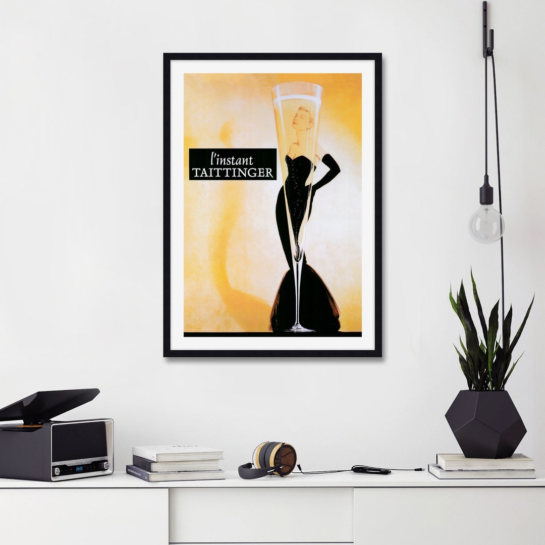 Taittinger Grace Kelly, Taittinger Poster, Taittinger Champagne Poster ...