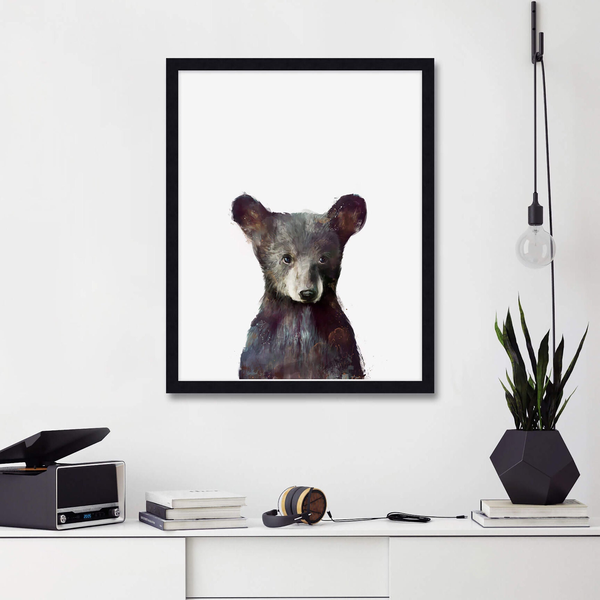 Little Bear by Amy Hamilton Art Print - Etsy