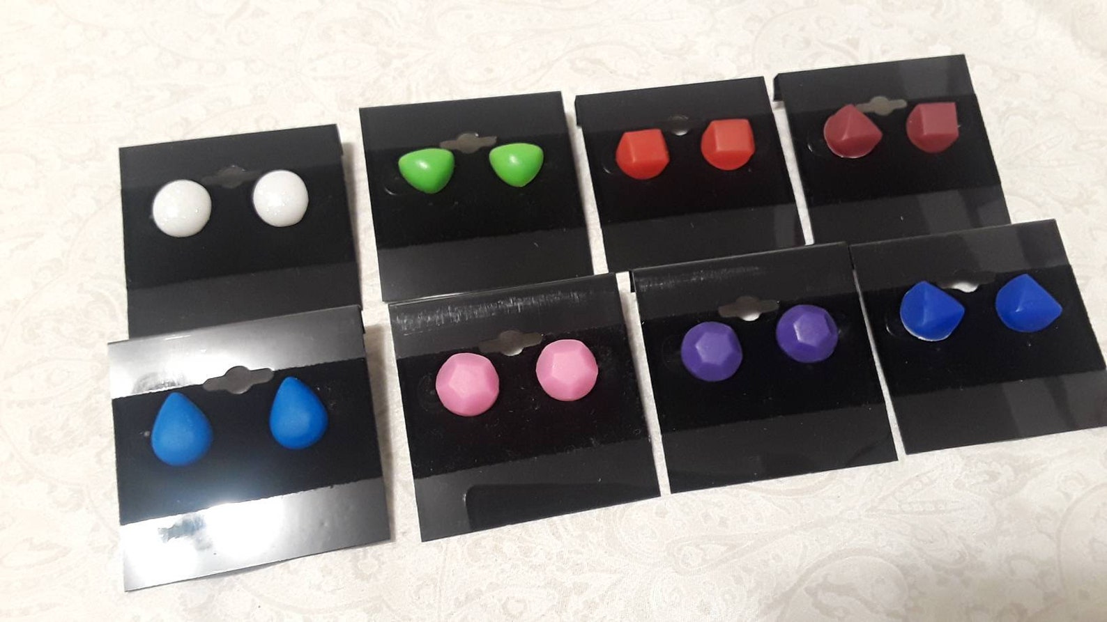 Steven Universe Inspired Gem Earrings - Etsy