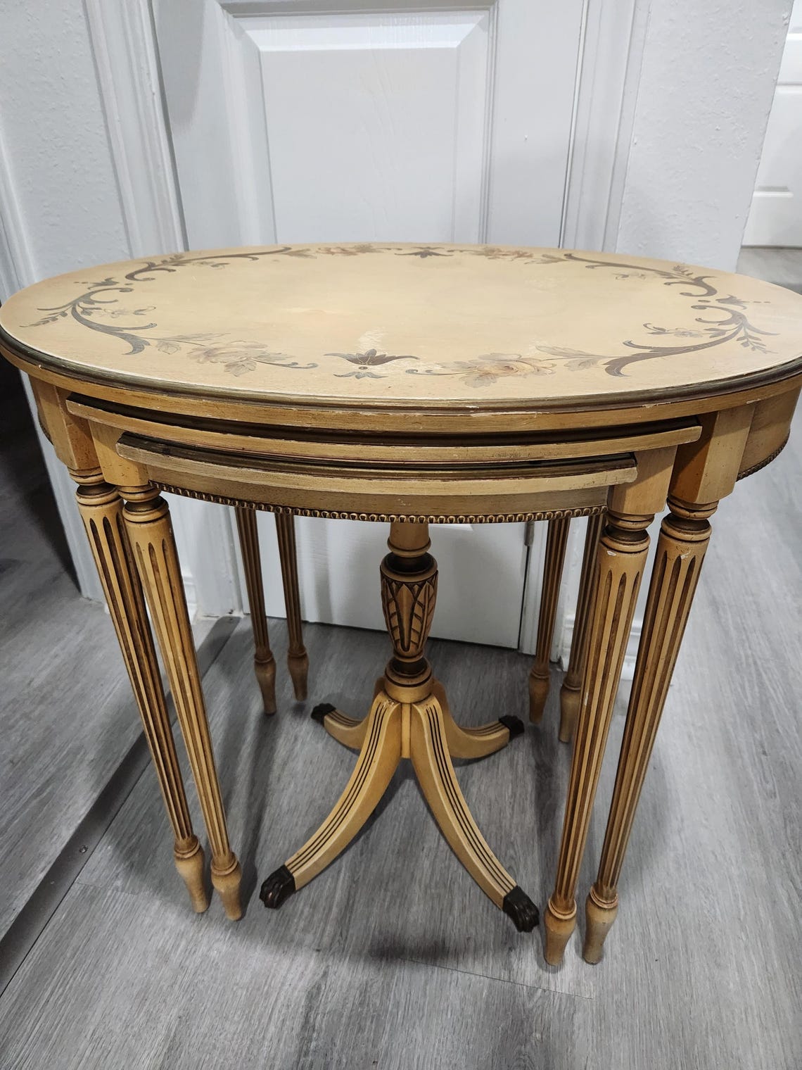 Imperial Antique Nesting Side Tables - Etsy