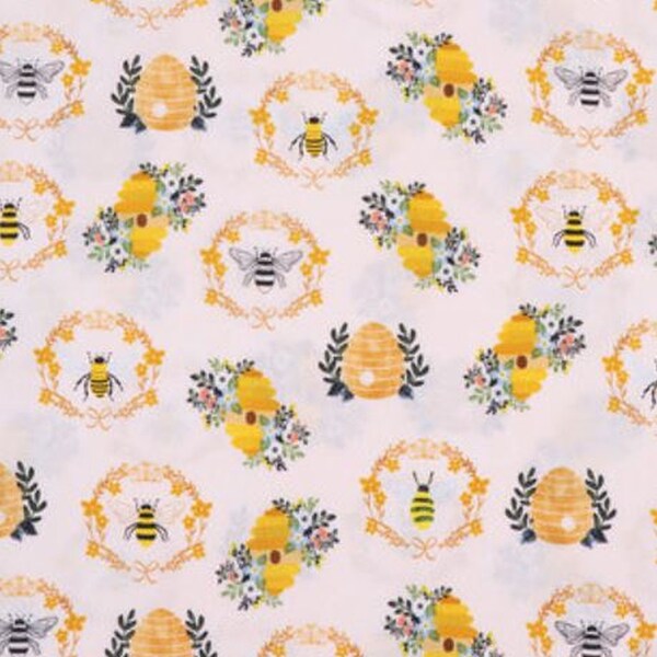 Bee Fabric - Etsy