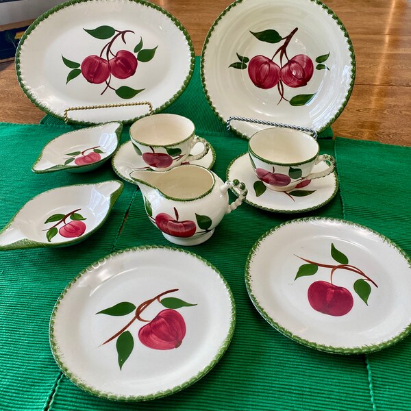 Blue Ridge Plates - Etsy