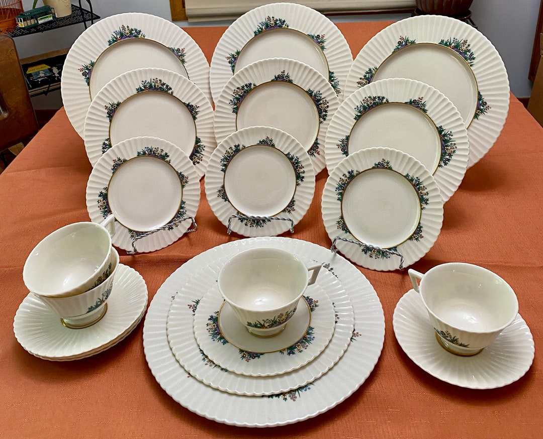 LENOX RUTLEDGE ENAMELED Ivory Bone China Dishes. 1 - Etsy