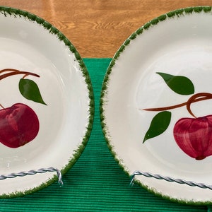 Lot of , BLUE RIDGE Southern Pottery,hand Painted Underglaze, Quaker Apple Pattern, Dishes Sold ...