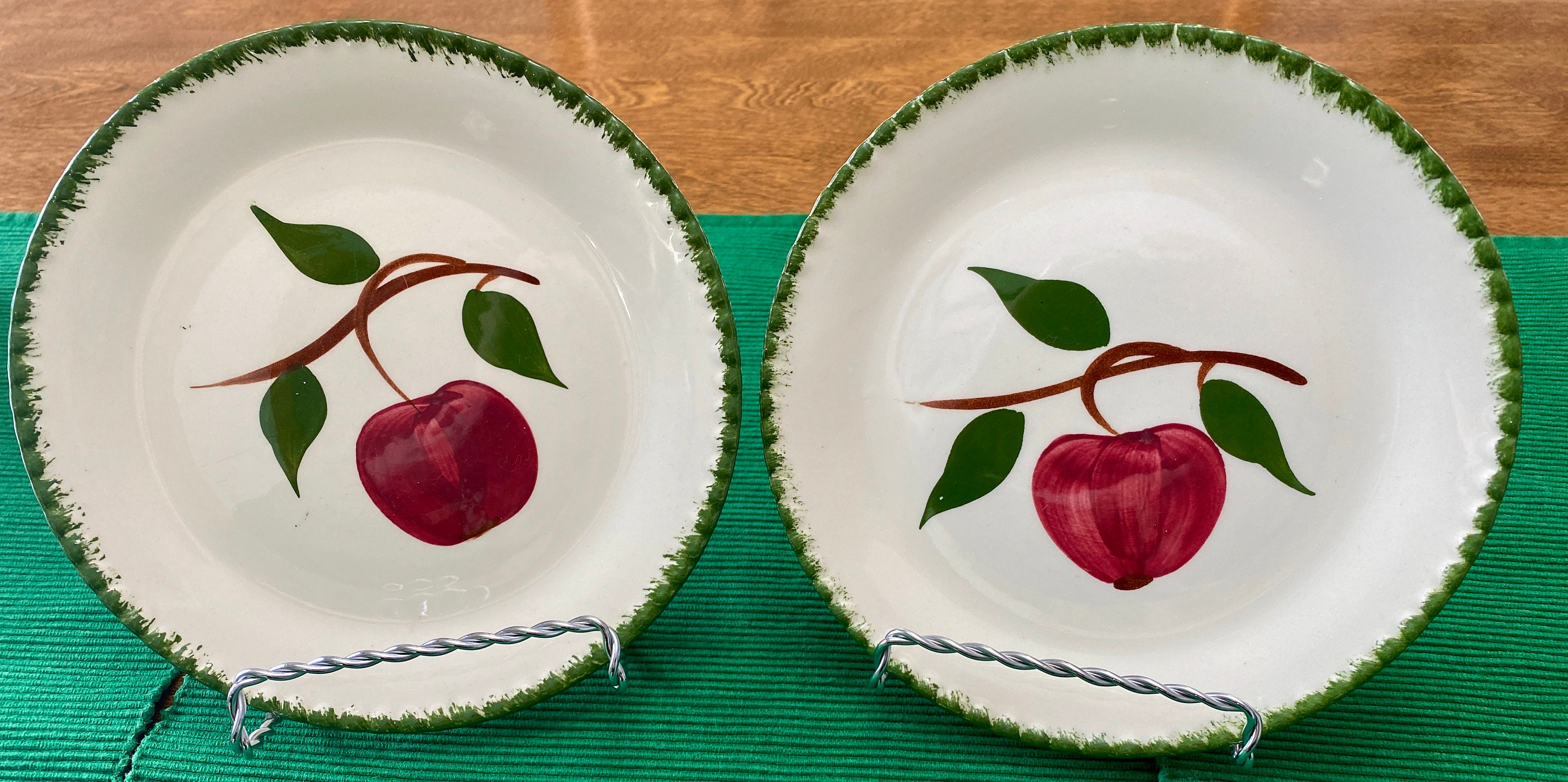 Lot of BLUE RIDGE Southern Potteryhand Painted Underglaze - Etsy