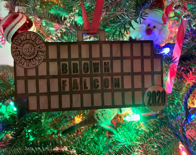 Hallmark Wheel of Fortune Christmas Ornament 1995 NOS NRFB Mice - Etsy