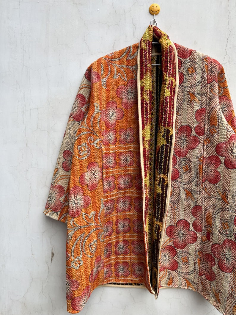 Exclusive Collection: Handmade Vintage Kantha Jacket - Vintage Kantha ...