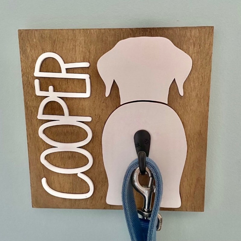 Dog Leash Holder - Etsy