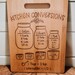 Engraved Cutting Board/engraved Kitchen Cutting Board/kitchen - Etsy